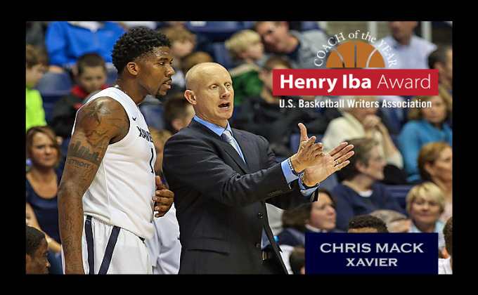 Xavier's Chris Mack Wins U.S. Basketball Writers Association's Henry ...