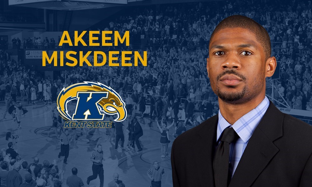 OFFICIAL: Akeem Miskdeen Named Assistant Basketball Coach at Kent State ...