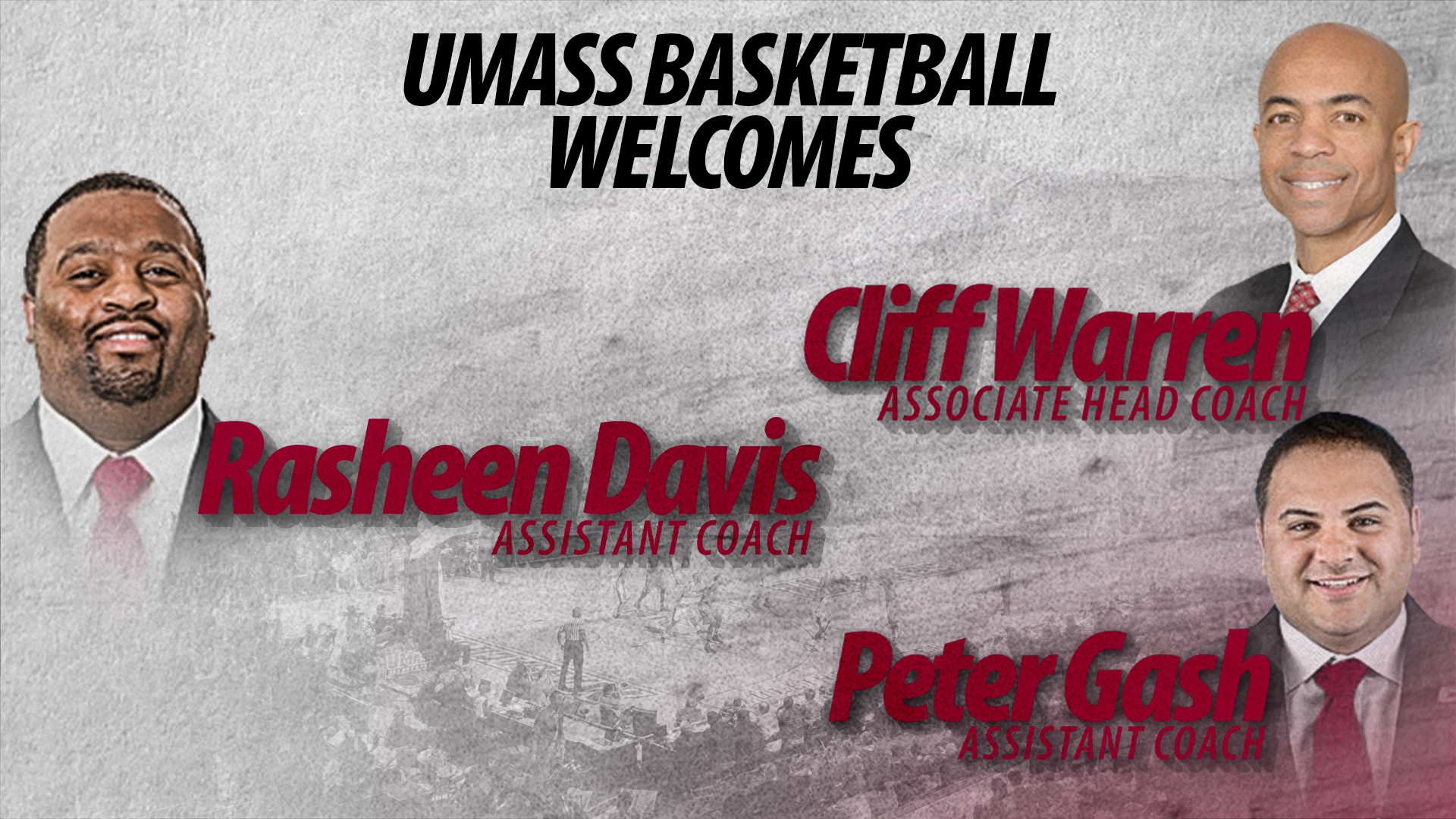 UMass Introduces Men’s Basketball Coaching Staff - HoopDirt