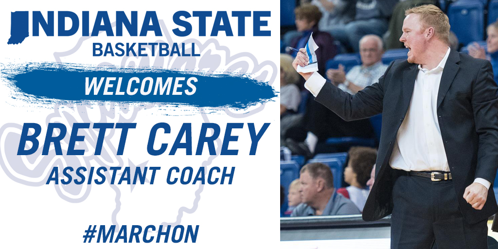 Brett Carey Joins Indiana State Basketball Coaching Staff - HoopDirt