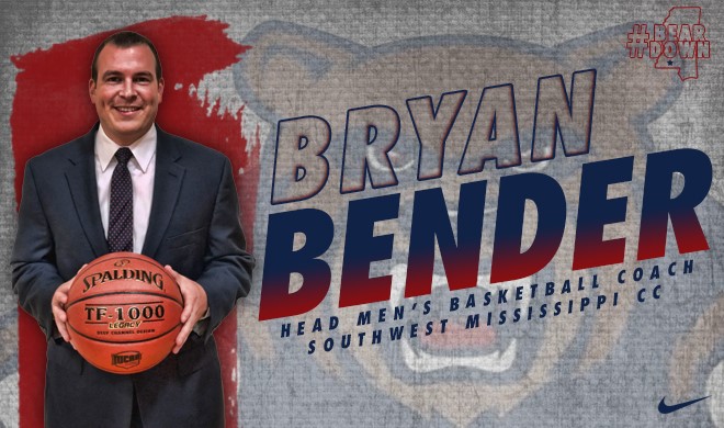 Bryan Bender Named Head Basketball Coach at Southwest Mississippi CC ...