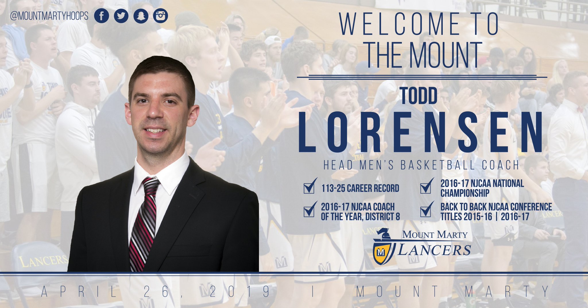 Official: Todd Lorensen Named Head Coach at Mount Marty College - HoopDirt