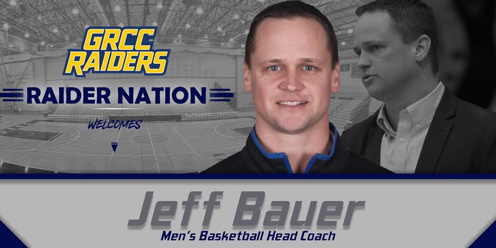 Bauer named Head Basketball Coach at Grand Rapids CC - HoopDirt
