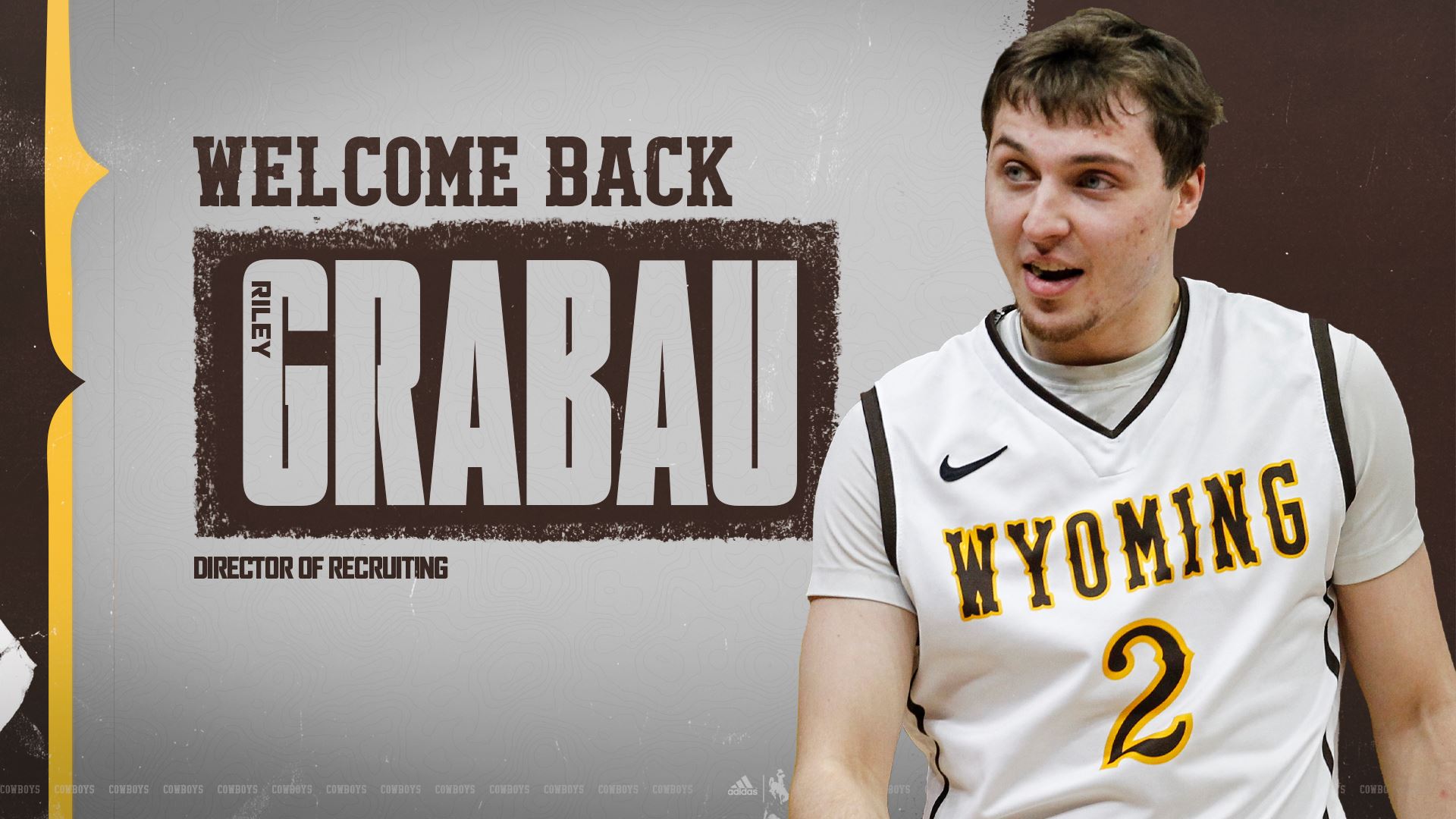 Linder Announces Addition of Former Cowboy Riley Grabau to Staff - HoopDirt