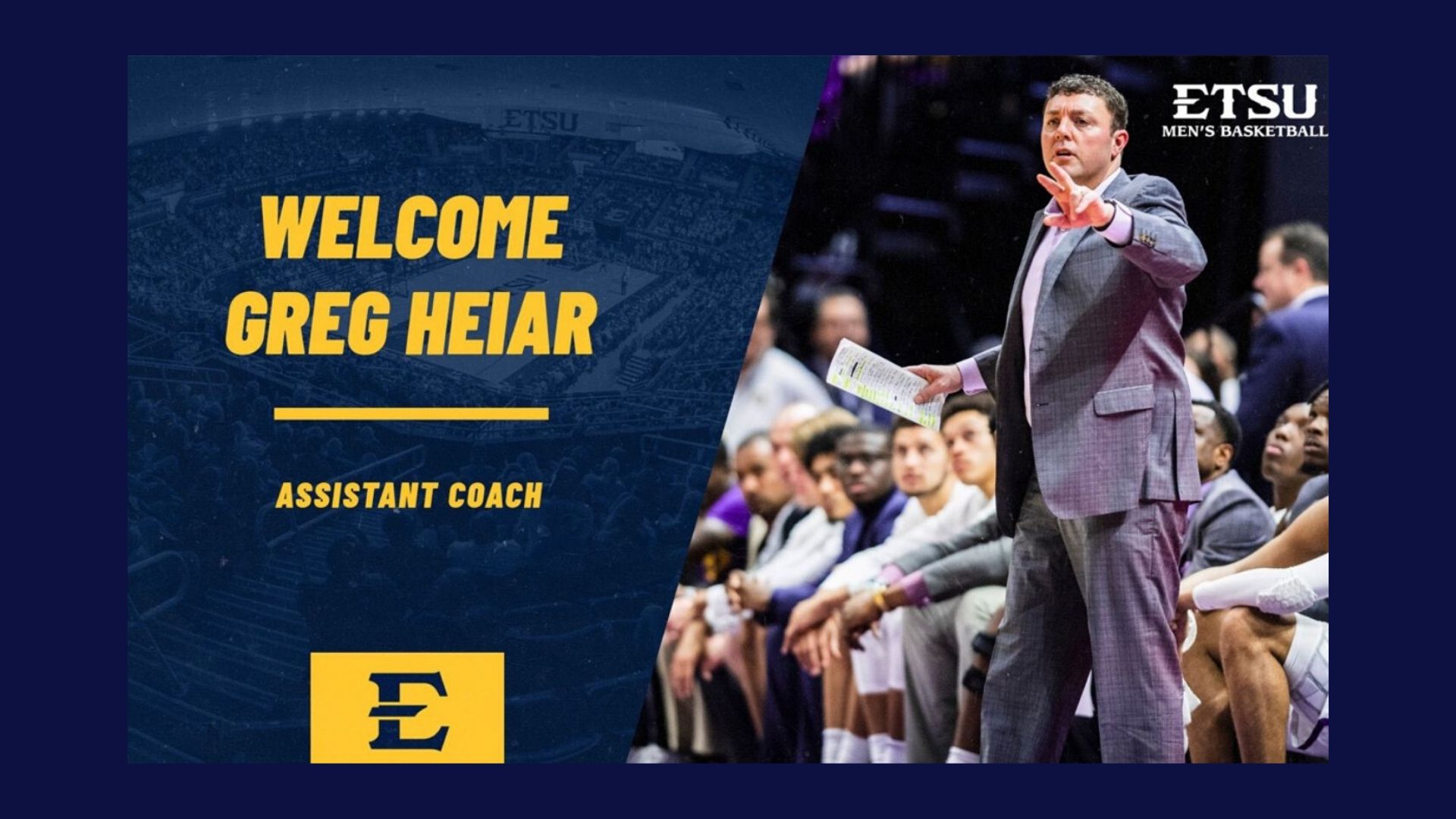 OFFICIAL: Heiar joins ETSU Basketball staff - HoopDirt