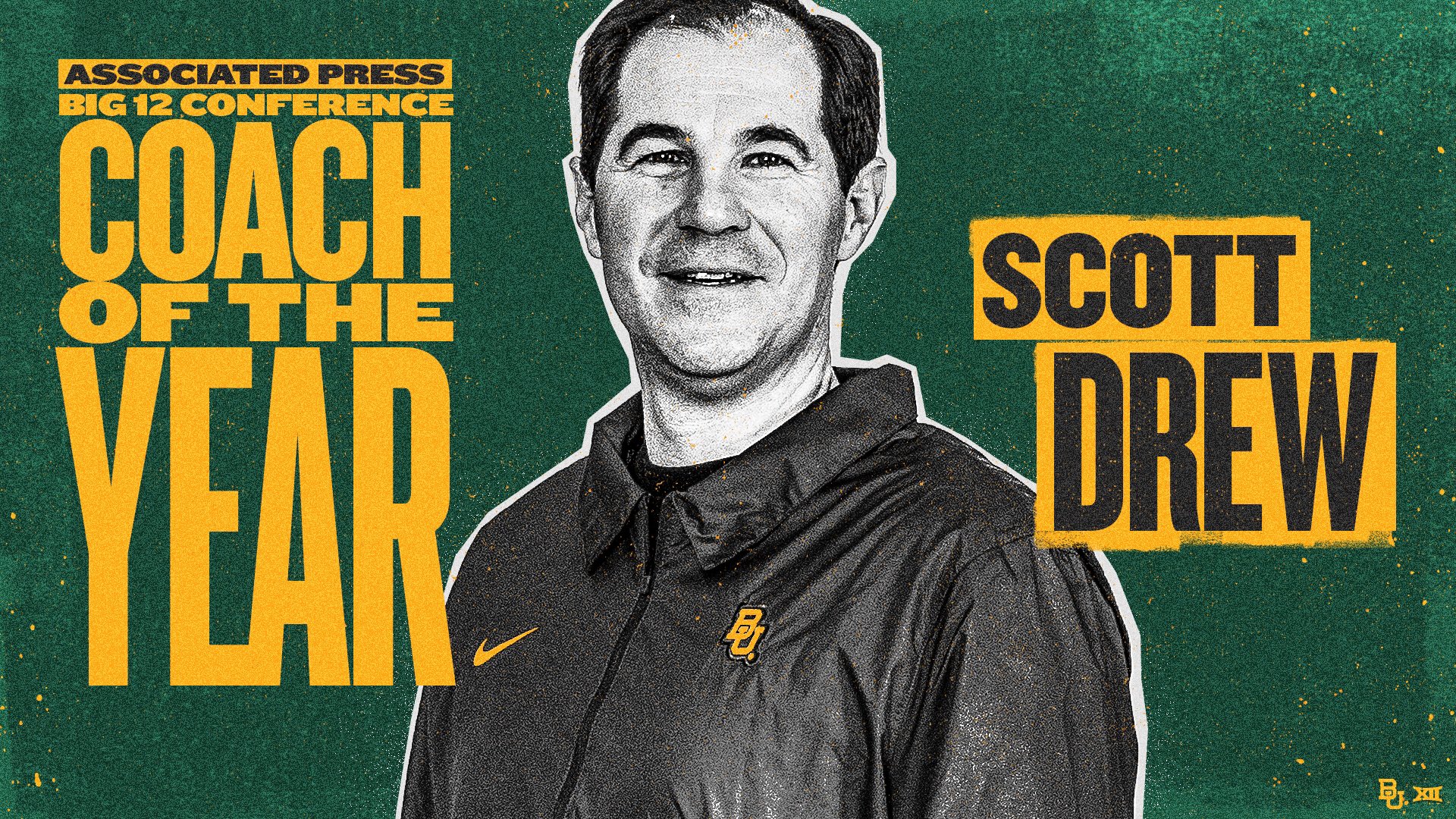 Scott Drew Named Big 12 Coach of the Year - HoopDirt
