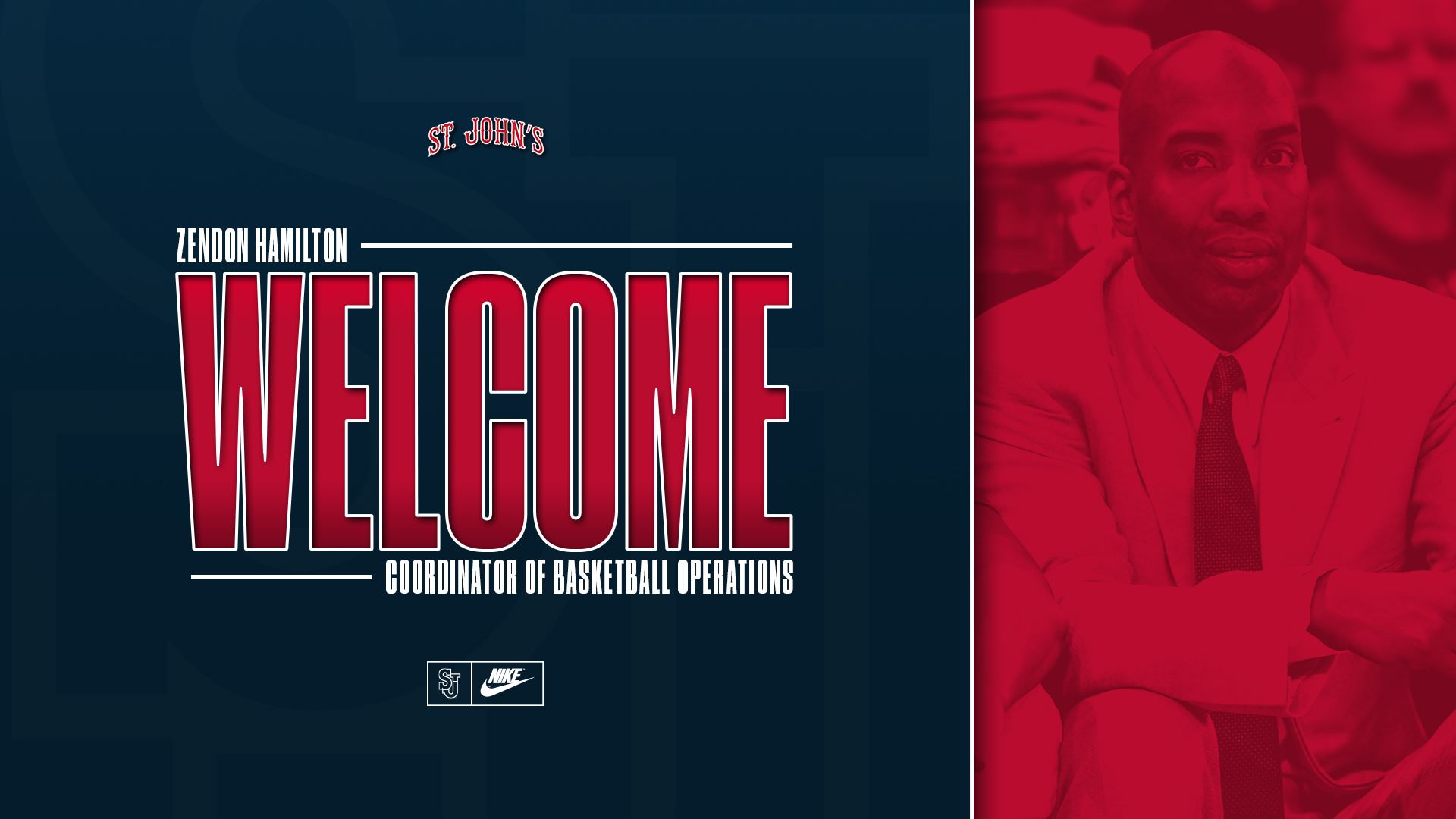 Zendon Hamilton Joins St. John's Men’s Basketball Coaching Staff - HoopDirt