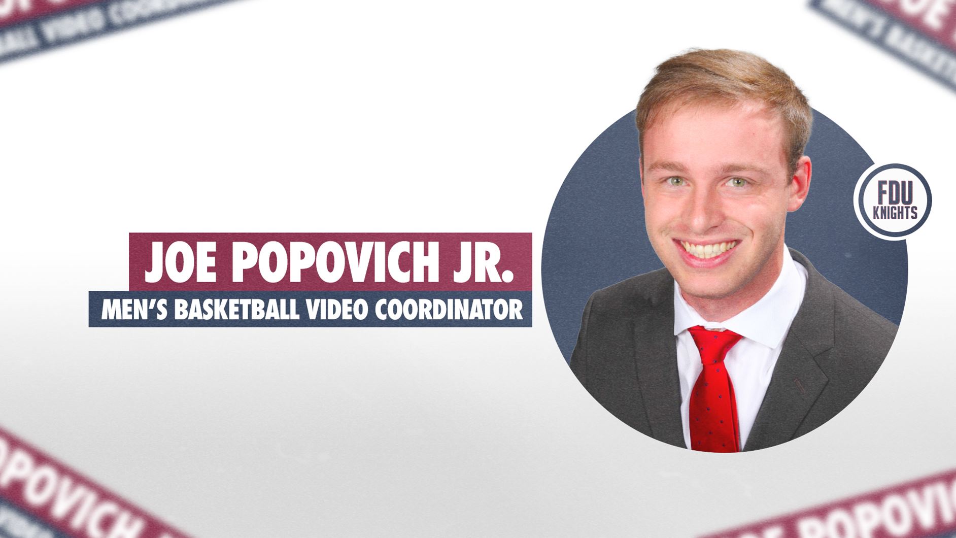 FDU Men's Basketball Welcomes Joe Popovich Jr. to 2021-22 Staff - HoopDirt